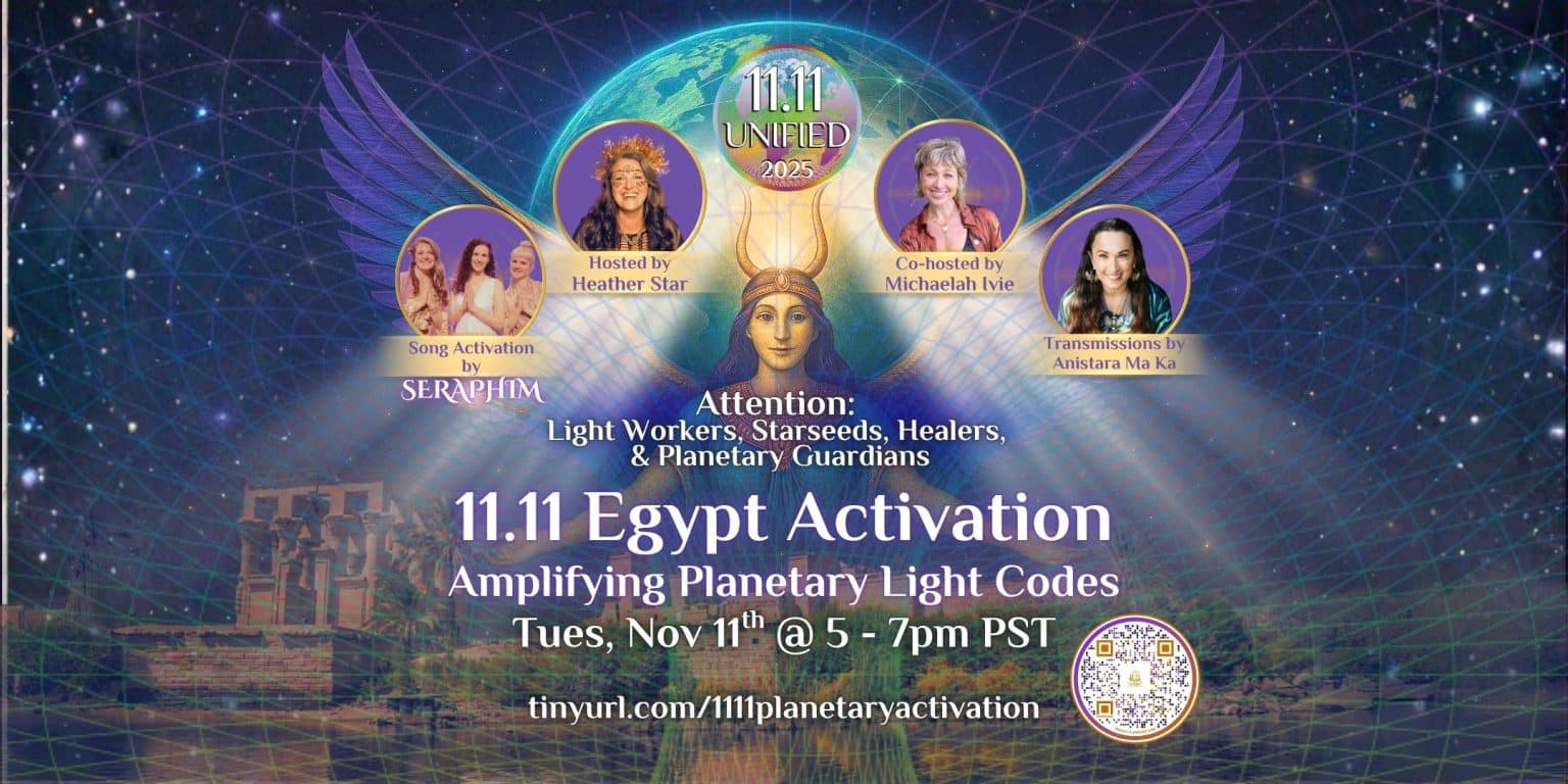 11.11 Egypt Activation: Amplifying Planetary Light Codes – 11.11 ...