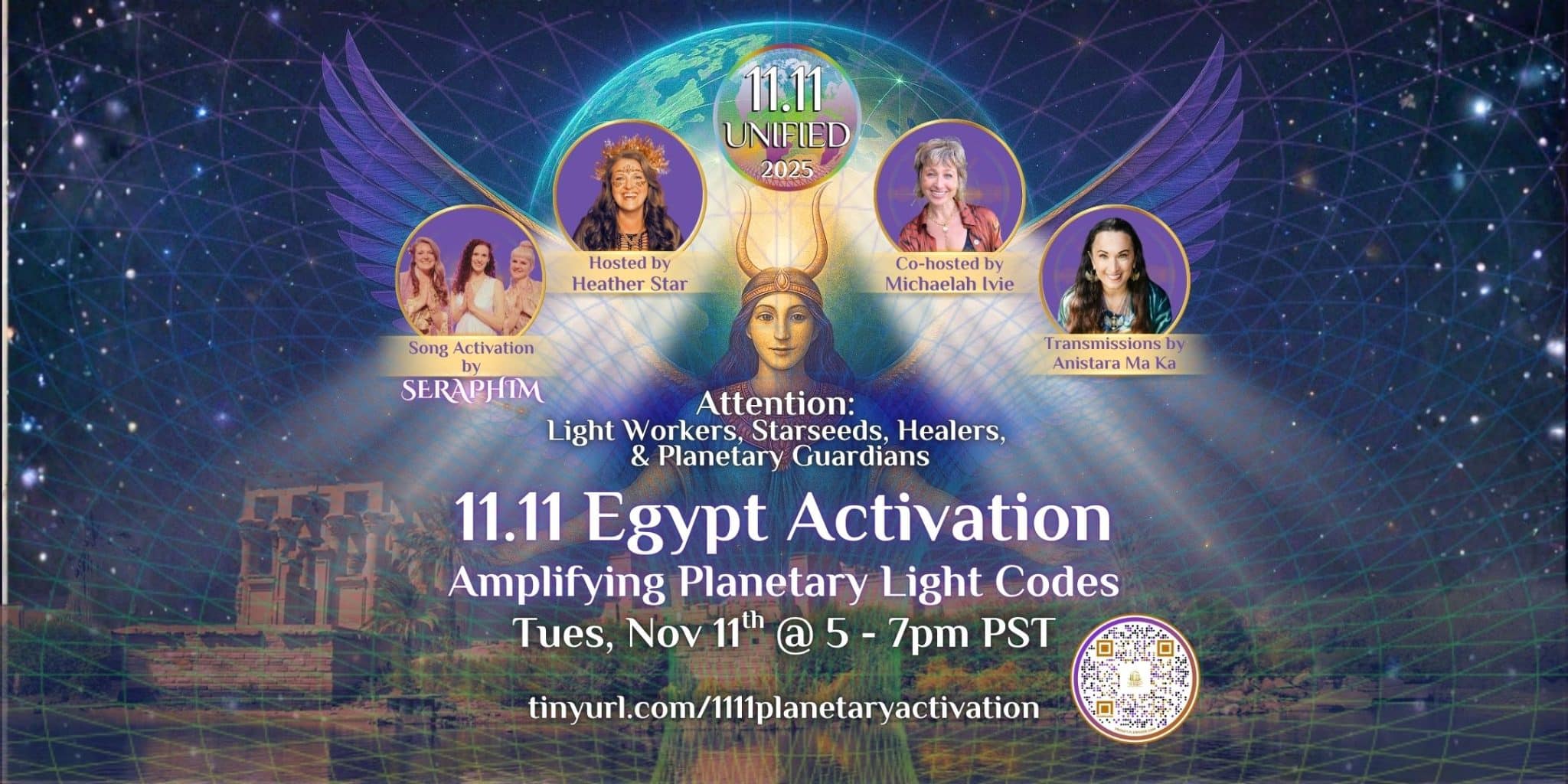 11.11 Egypt Activation: Amplifying Planetary Light Codes – 11.11 ...